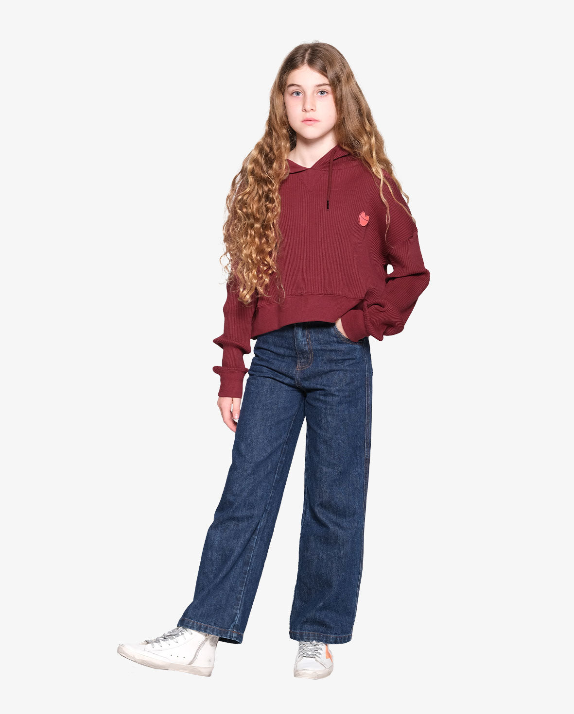 GRLFRND | Ruby Rib Cotton Hood